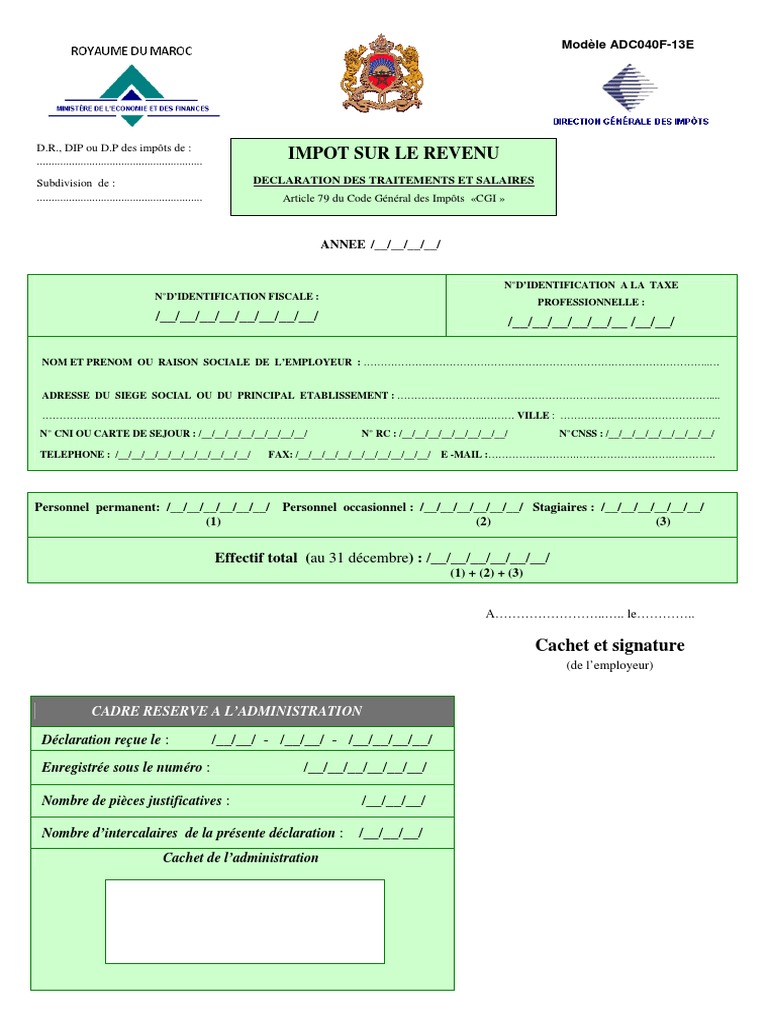 Adc - 040f - 13e-Etat 9421 | PDF