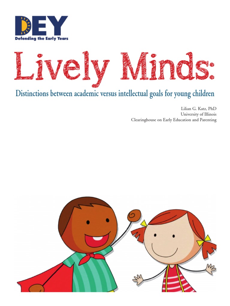 Dey Lively Minds 4 8 15 PDF | PDF | Preschool | Intellectual