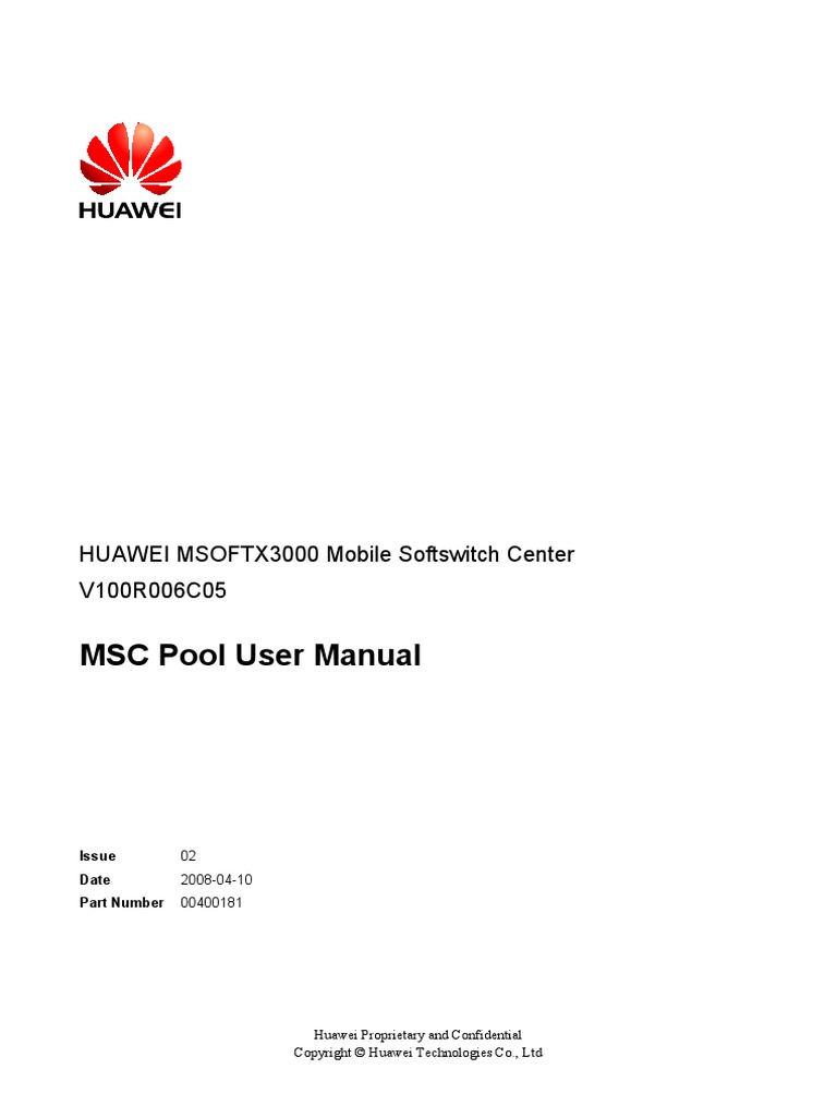 MSC Pool User Manual | PDF | Digital Technology | Communication