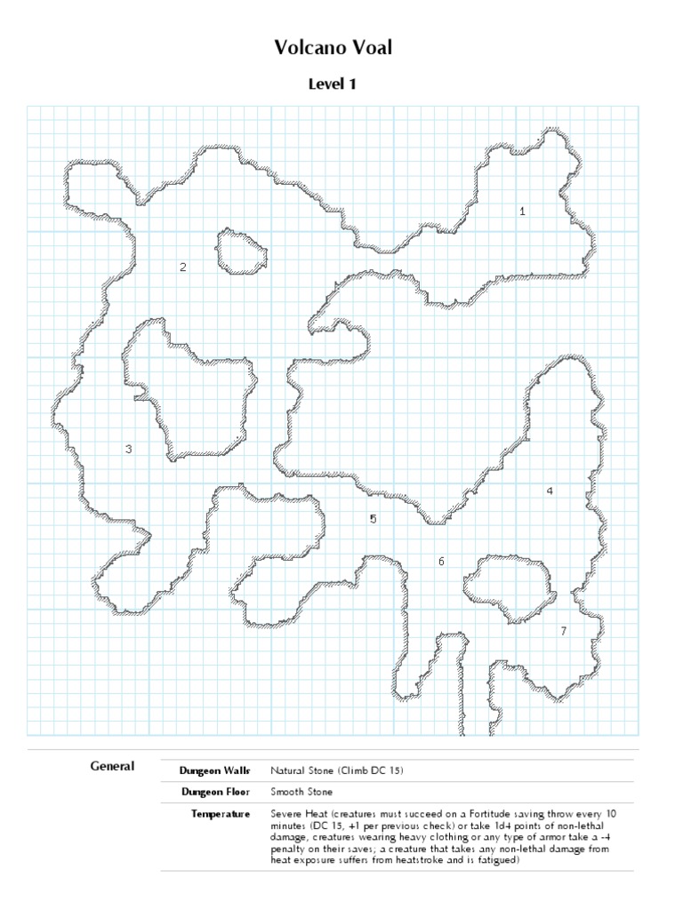 DND Cave Map | PDF | Role Playing Games | Leisure