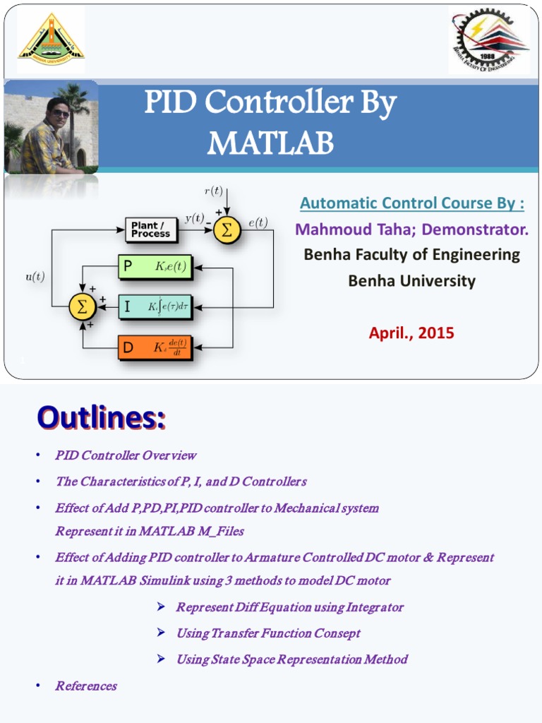 PID Controller by Matlab | PDF | Systems Theory | Electrical Engineering