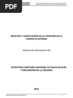 Codigos Fonasa | PDF | Glaucoma | Oftalmología