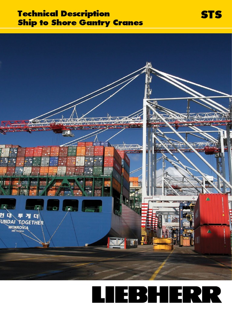 Liebherr STS Ship To Shore Container Gantry Cranes Technical ...