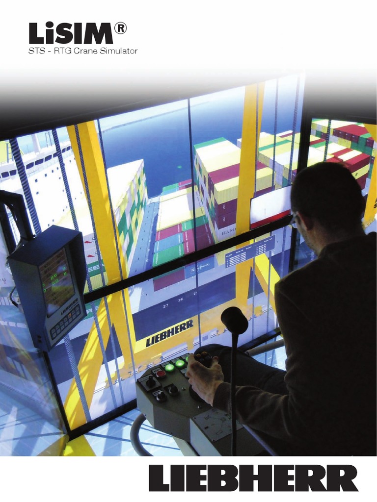 Liebherr LiSIM STS RTG Crane Simulator Container Handling 14902-0 | PDF ...