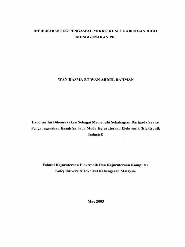 Pengawal Mikro | PDF