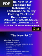 SSPC-PA 2 Procedure For Determining Conformance To Dry Coating ...