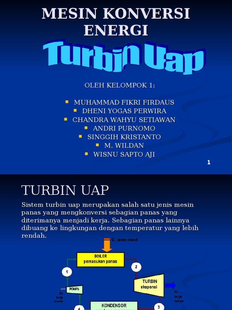 Turbin Uap | PDF