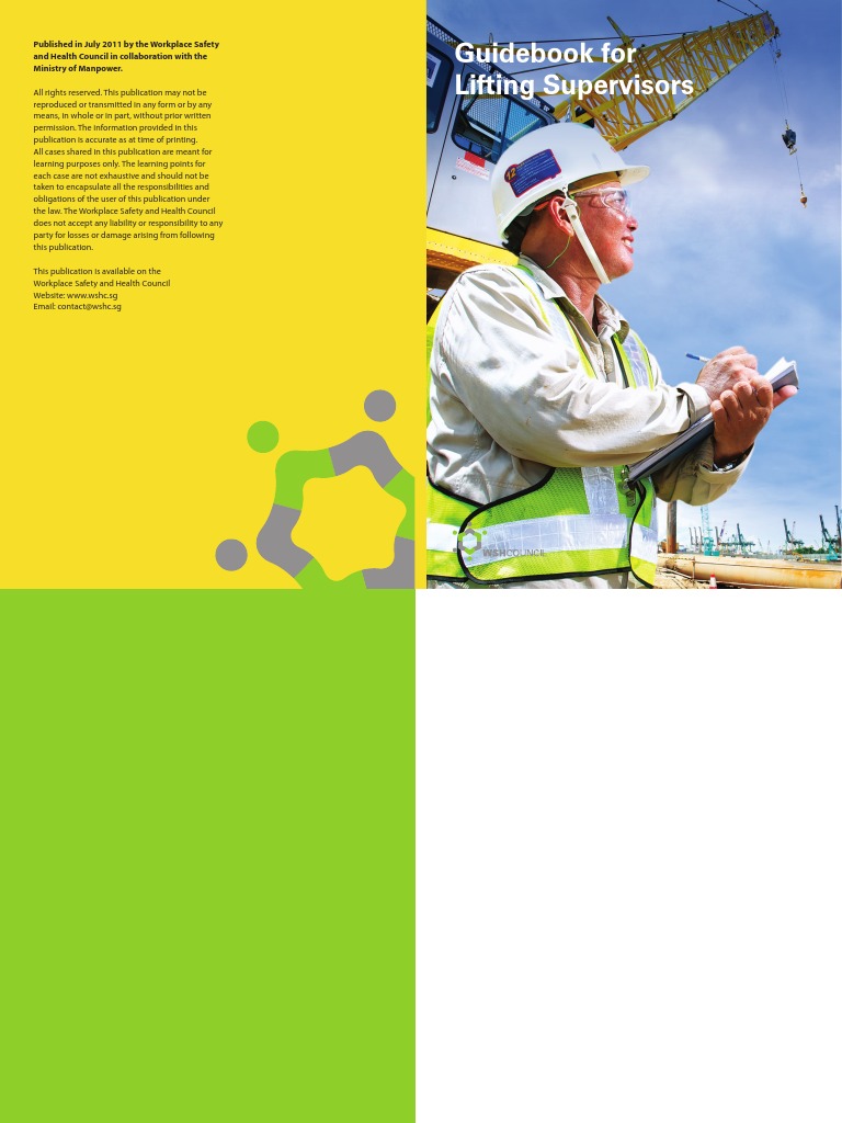 Lifting Supervisors Guidebook Revised 2014 | Crane (Machine) | Risk ...