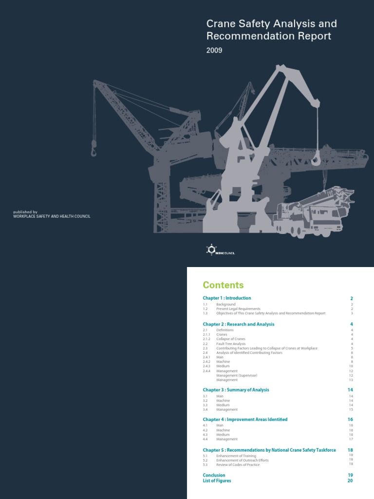Crane Safety Analysis Report | Crane (Machine) | Occupational Safety ...