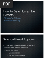 Advance Interview Technic | PDF | Deception