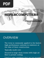 Presentation On Super Computer | PDF | Supercomputer | Computer ...