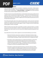 Battery Rejection Letter | PDF | Contract Law | Law Of Obligations