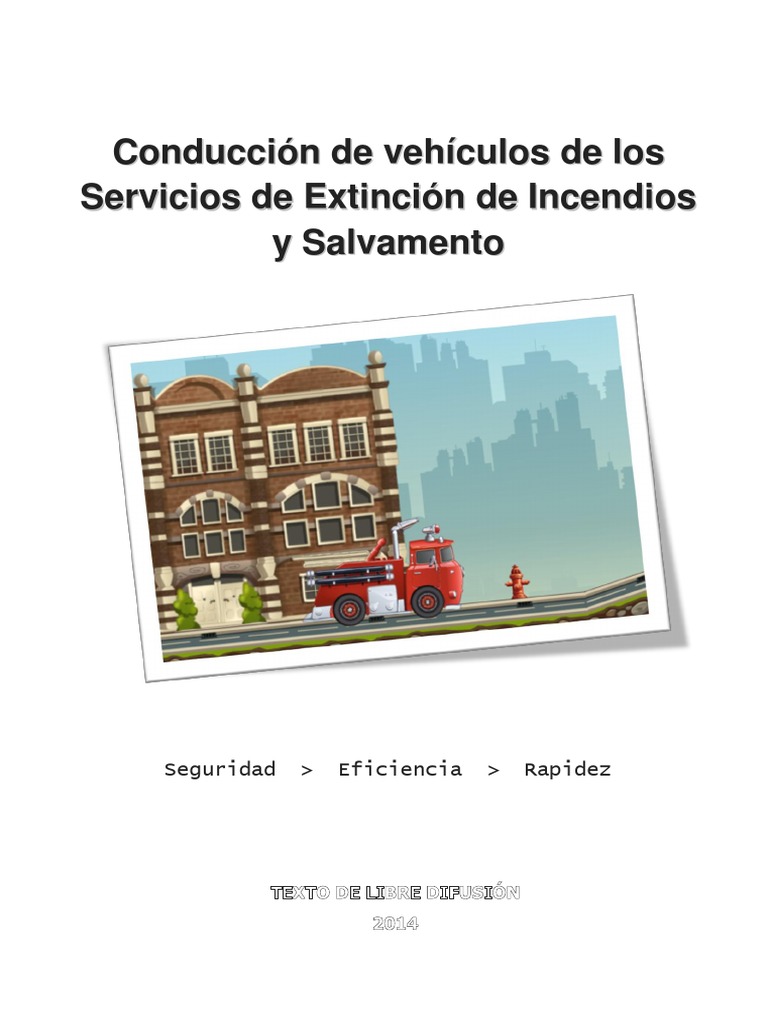 Conducción Vehículos Servicios de Extinción de Incendios | PDF