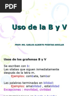 Reglas B V C S Z LL H G J y | PDF | Verbo | Estilo (ficción)