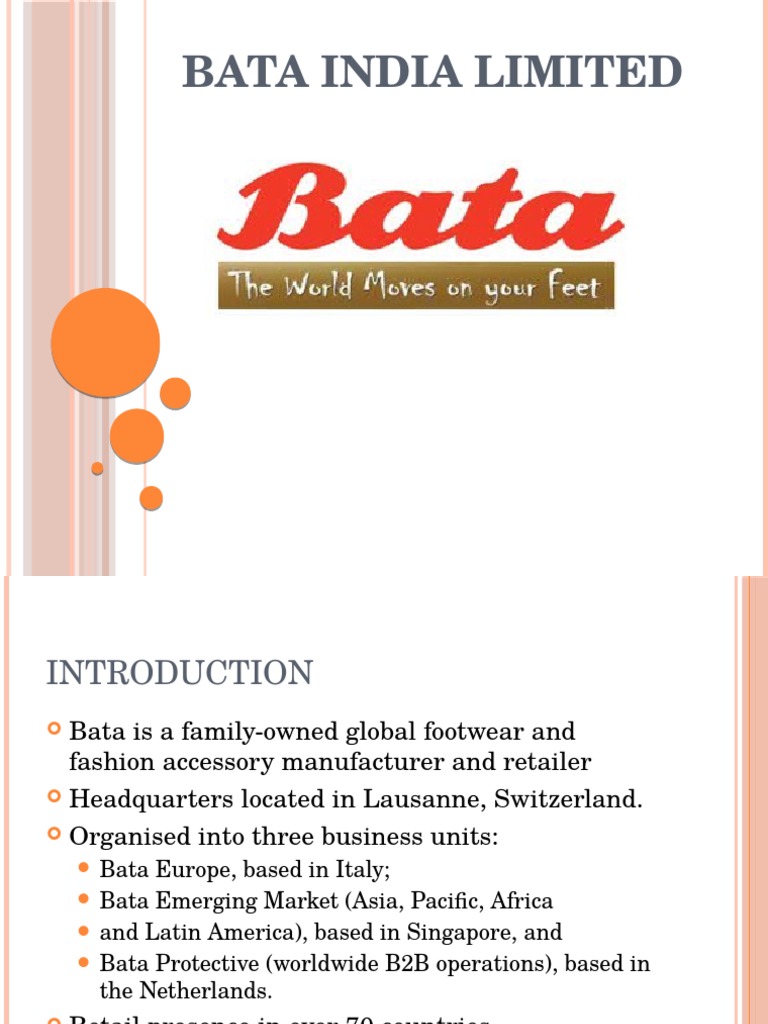 Bata India: Company Overview and History | PDF | Industries | Retail