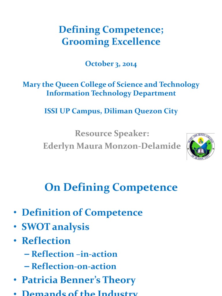 Defining Competence Grooming Excellence | PDF | Mentorship | Swot Analysis