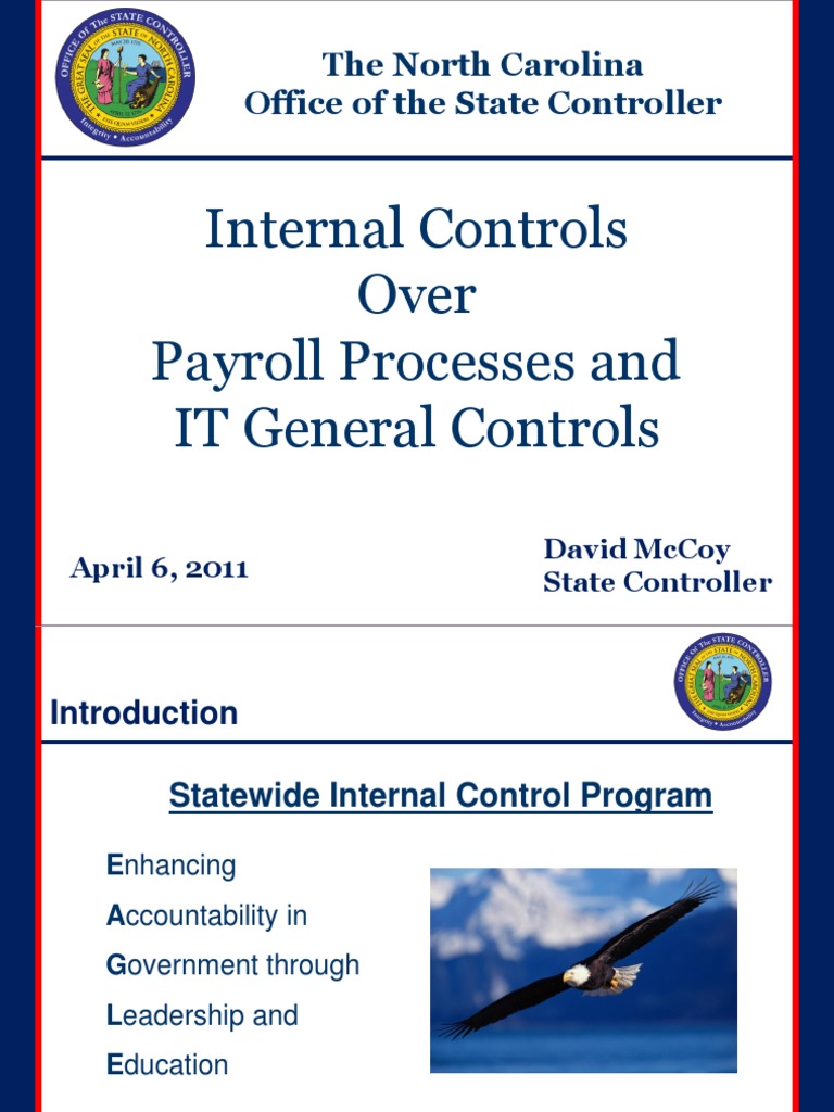 Payroll Internal Controls Overview | PDF | Access Control | Payroll