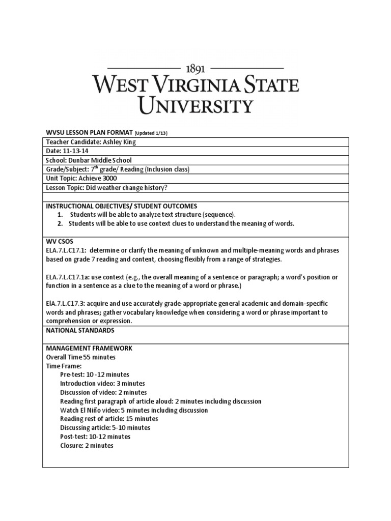 Diversity Lesson Plan | PDF | Inclusion (Education) | Educational ...