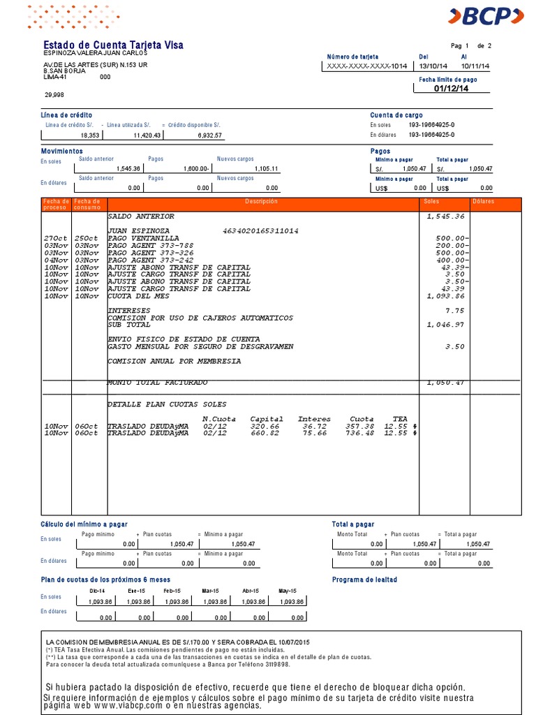 Eecc Visa | PDF | Visa Inc. | Pagos