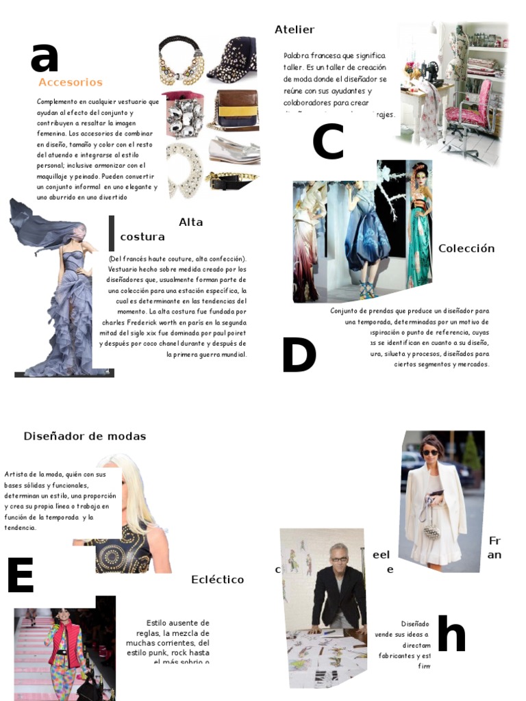 Glosario Moda | PDF | Fashion | Ropa