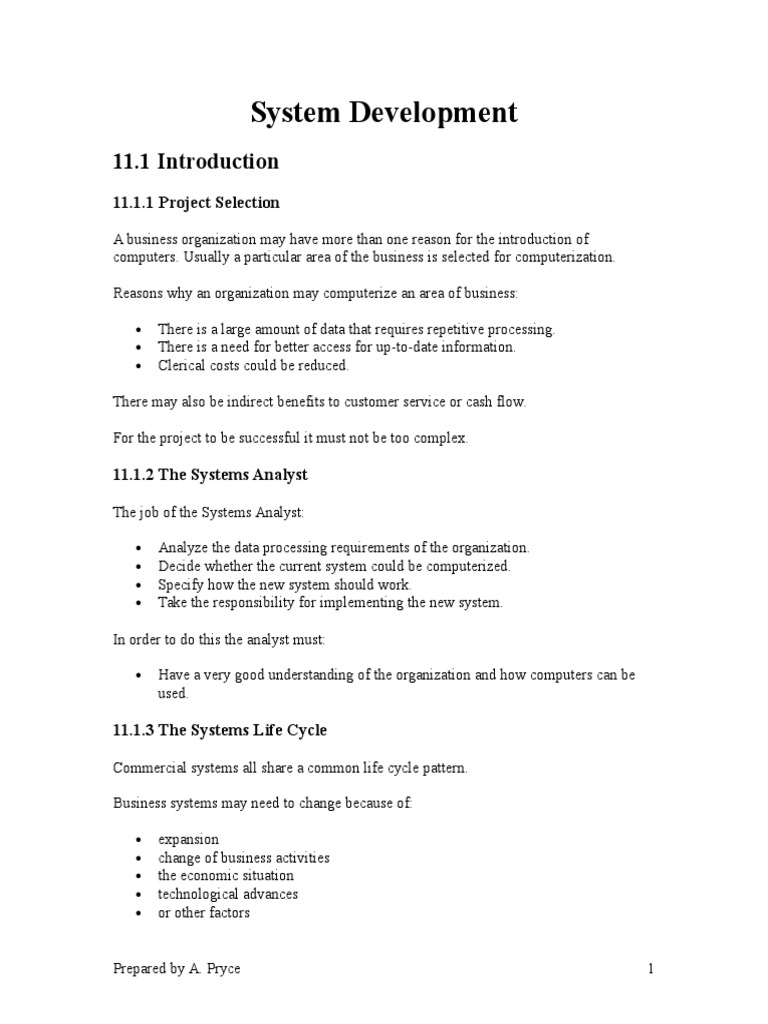 System Development NOTES | PDF | Software Prototyping | Intelligence ...