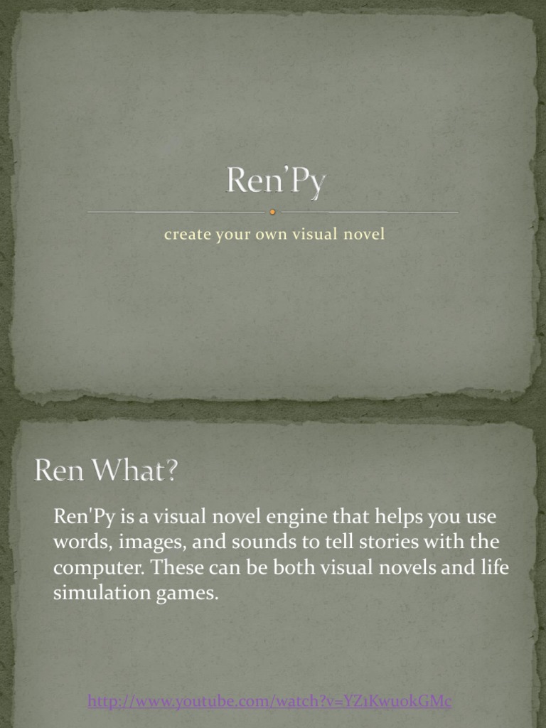 Renpy Basics | PDF | Reserved Word | Variable (Computer Science)