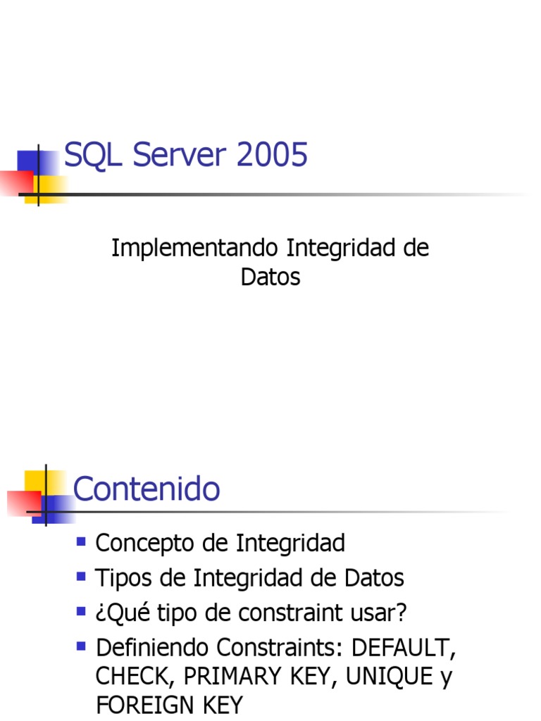Semana 4 - Base de DAtos II - Cap02 | PDF | Programación de ...