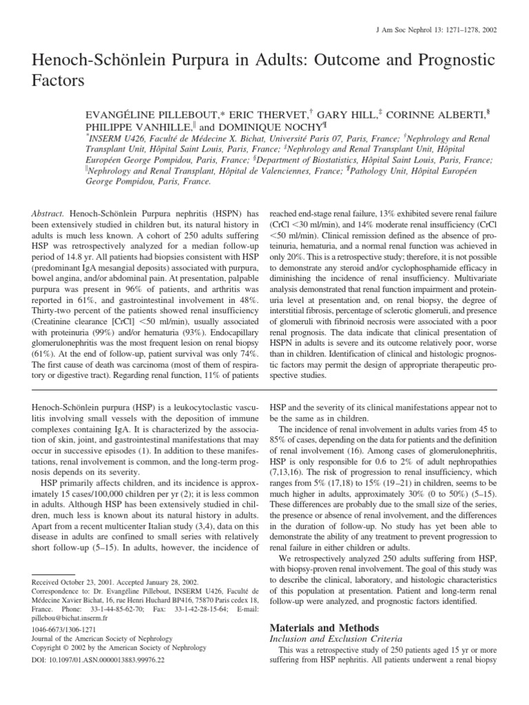 1271 HSP .Full | PDF | Kidney Disease | Urinary System