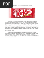 KitKat Brand History and Market Strategies | PDF | Nestlé | Chocolate