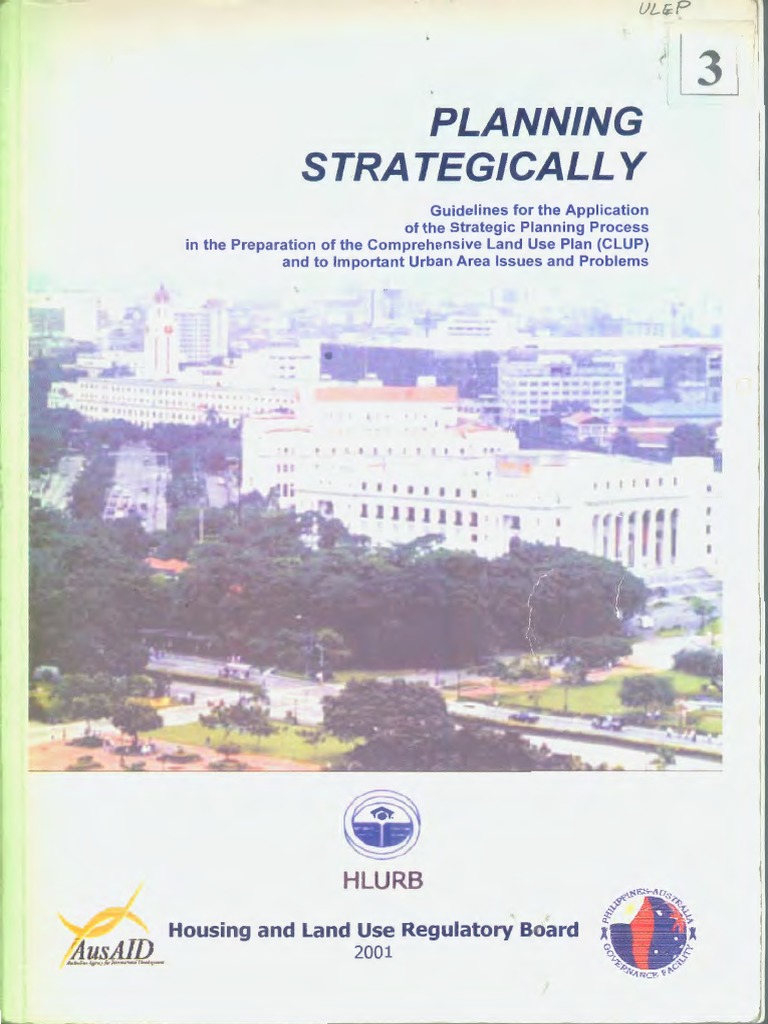 Strategic Planning for CLUP in the Philippines | PDF