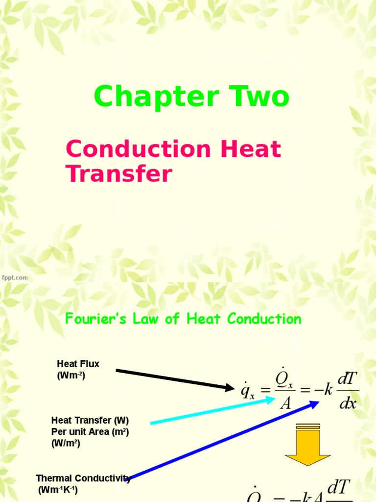 Chapter2_Conduction Heat Transfer (1) | Thermal Conduction | Thermal ...
