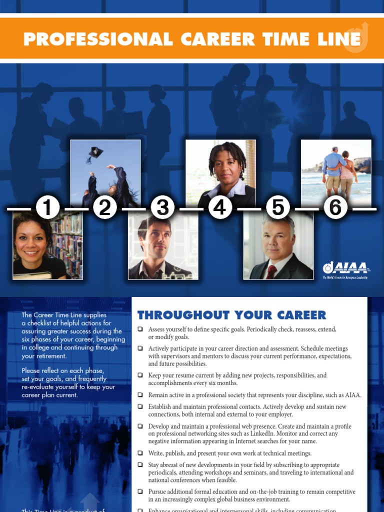 Professional Career Timeline | PDF | Mentorship | Professional Development