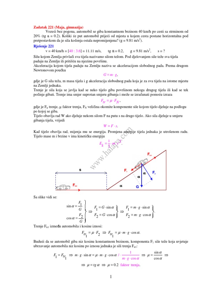 Fizika Dinamika | PDF