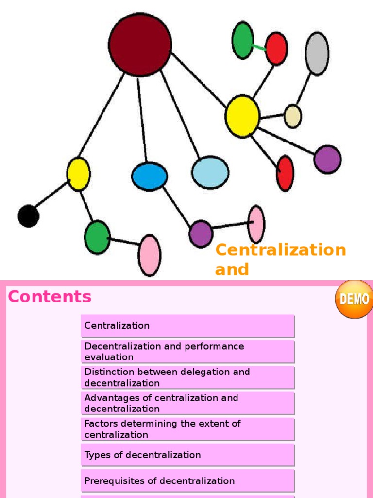 Centralization Decentralization | Decentralization | Decision Making