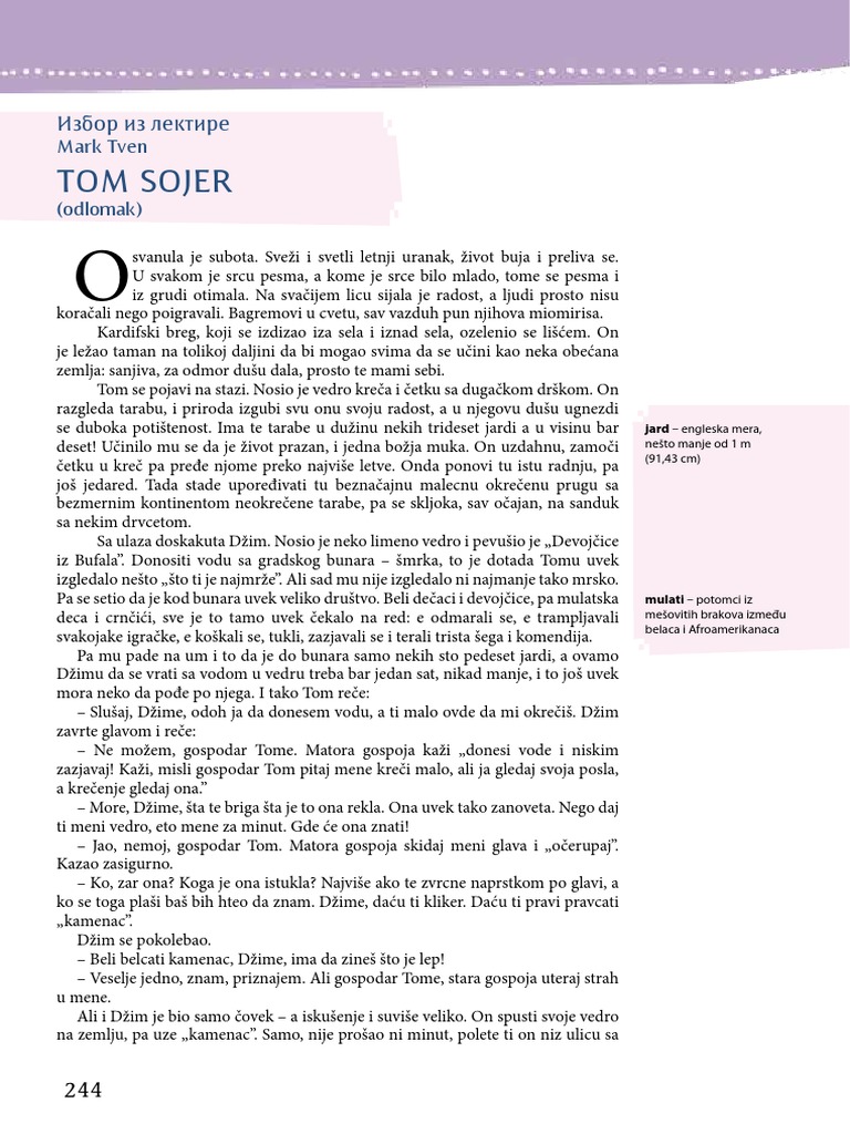 Tom Sojer | PDF