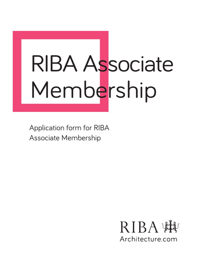 2015 RIBA Associate Membership Application Form | Download Free PDF ... 2015 RIBA Associate Membership Application Form | Download Free PDF ...