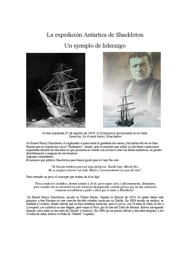 Shackleton | PDF | Ernest Shackleton | Robert Falcon Scott