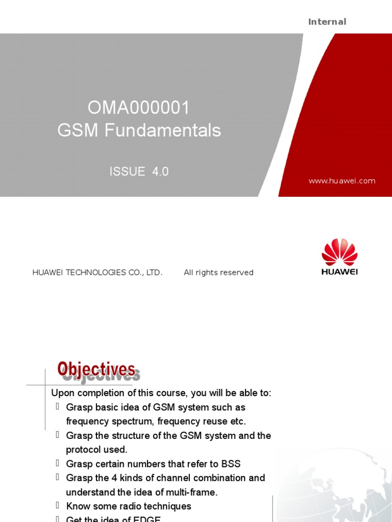 GSM System Fundamentals Overview | PDF | Gsm | Channel Access Method