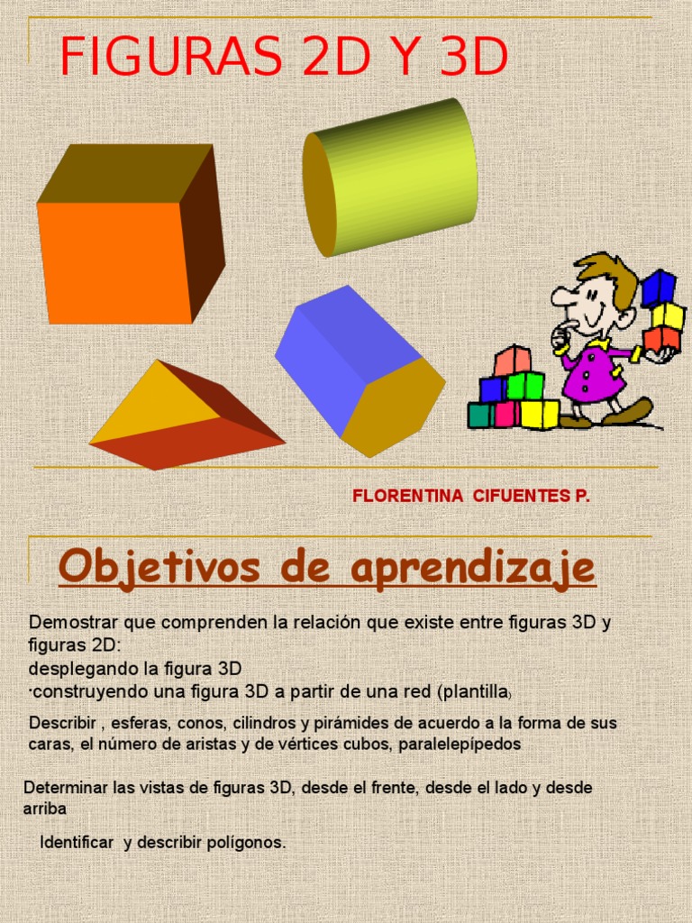 Figuras 2D y 3D: Conceptos Clave | PDF | Rectángulo | Triángulo