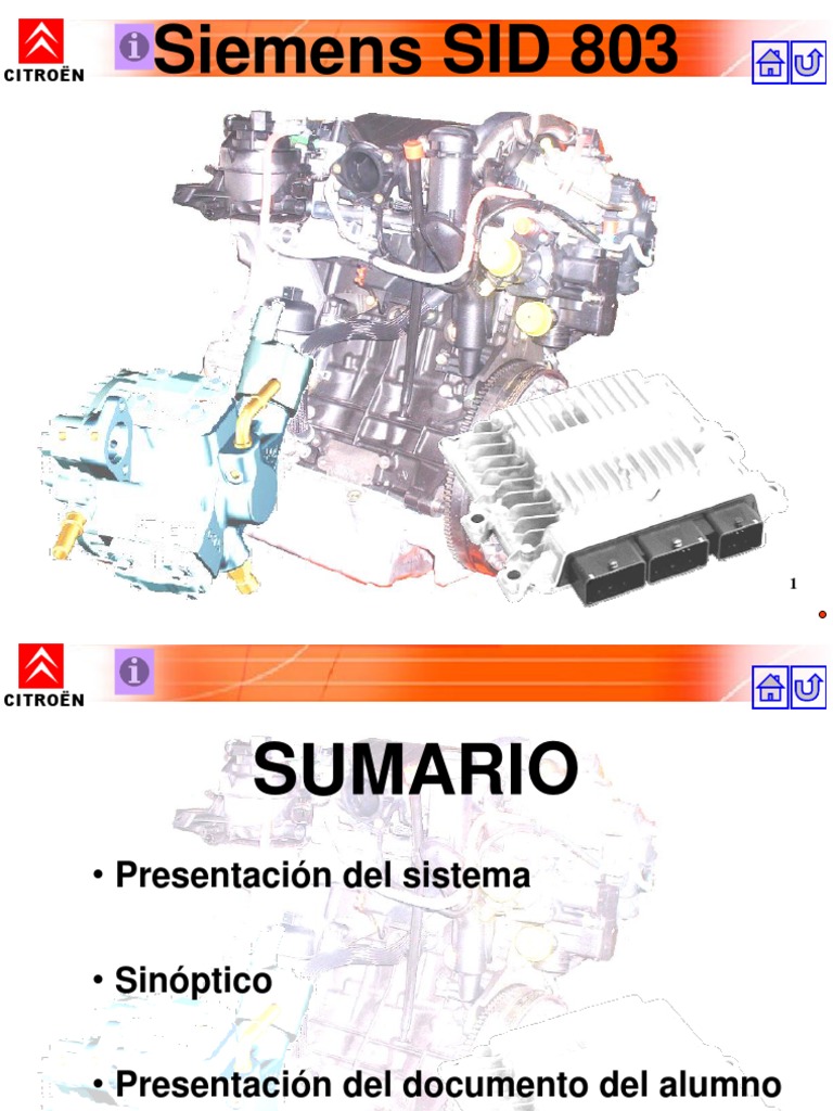 Pinout Siemens SID 803 y Diagrama Citroën | PDF | Tecnología