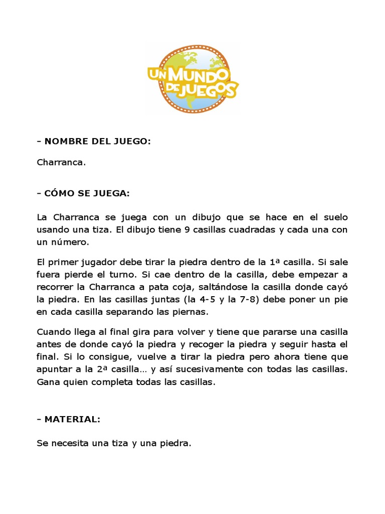 Ficha "Charranca" | PDF | Hogar, jardinería y bricolaje