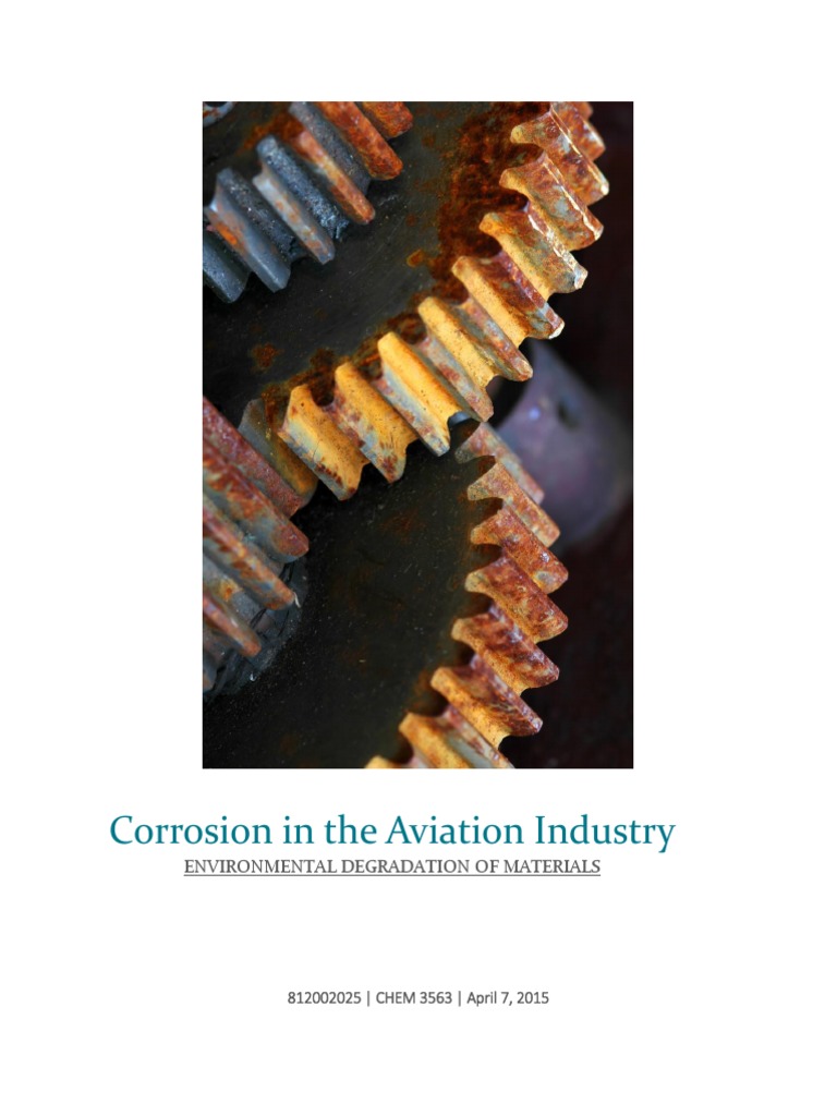 Corrosion in Aviation | Corrosion | Aviation