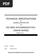 Barge Dimensions and Capacities Overview | PDF | Shipping | Ships