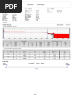 Fiber Optic 1-8 Test Reports | PDF | Optical Fiber | Attenuation