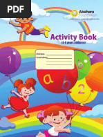 Nursery Activity Book 1 | PDF | Language Arts & Discipline | Art