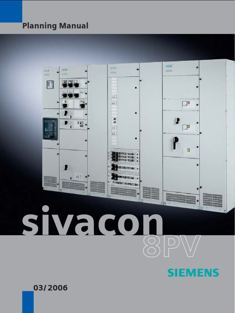 Sivacon Planning Manual | PDF | Fuse (Electrical) | Electric Power