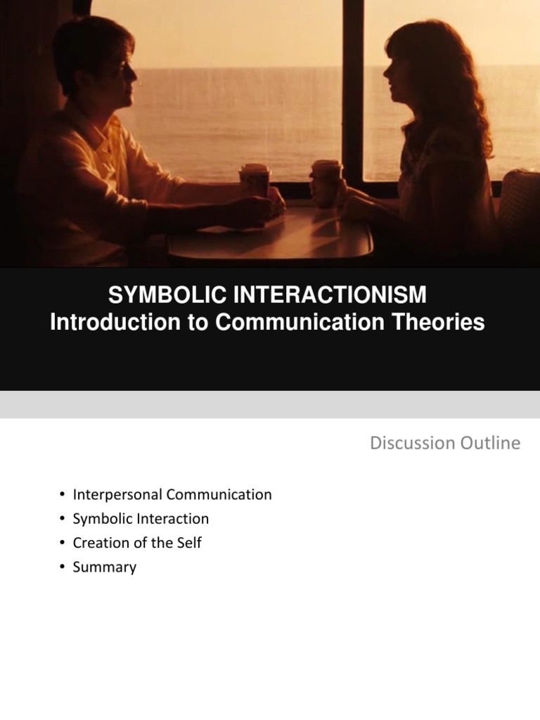 Symbolic Interactionism Introduction To Communication Theories Pdf