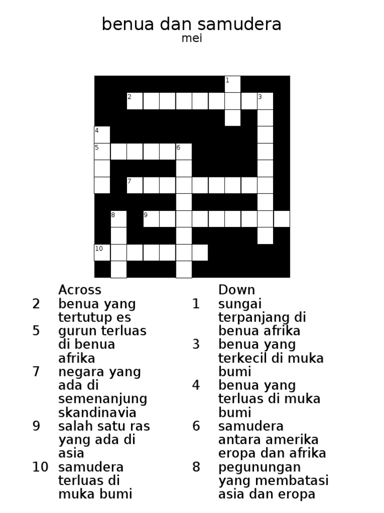 TTS Benua Dan Samudra | PDF