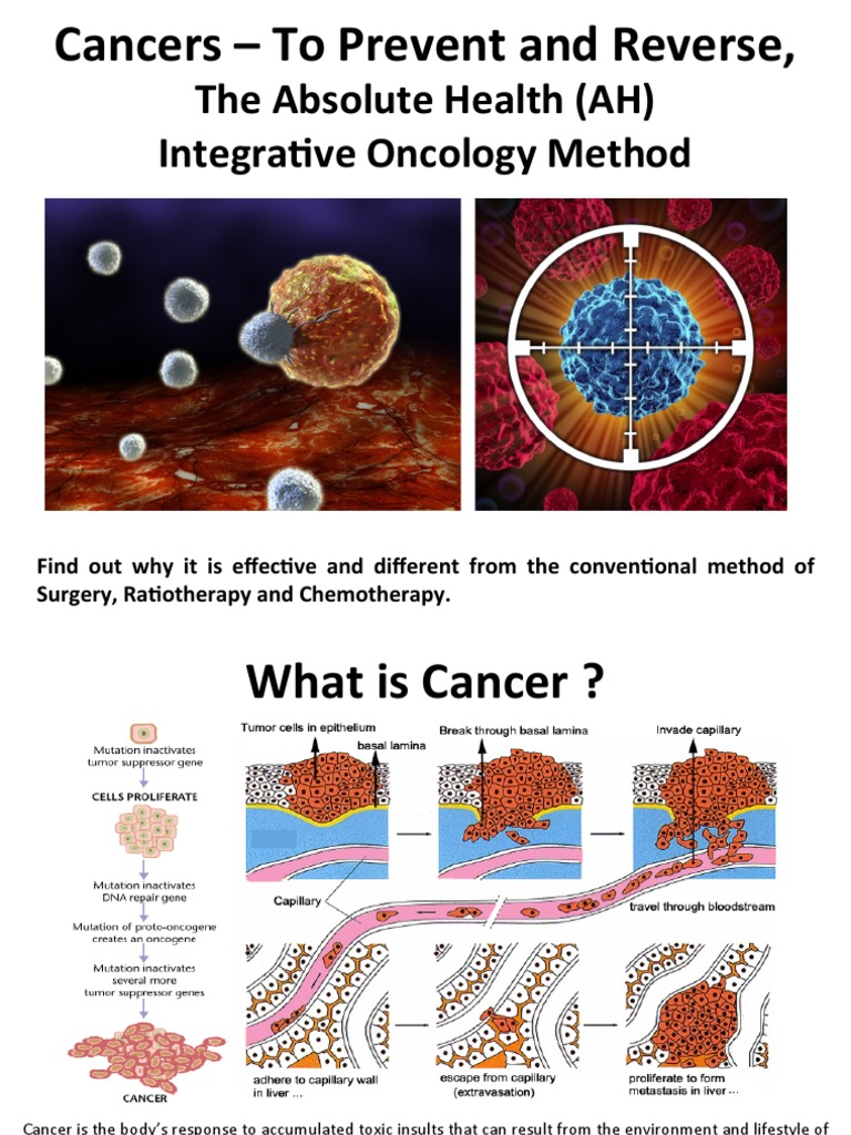 Preventing and Reversing Cancer - The Absolute Health Integrative ...