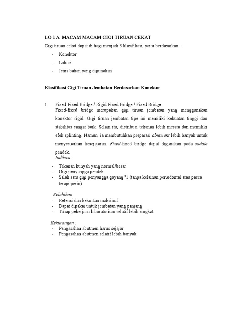 Macam Macam GTC | PDF